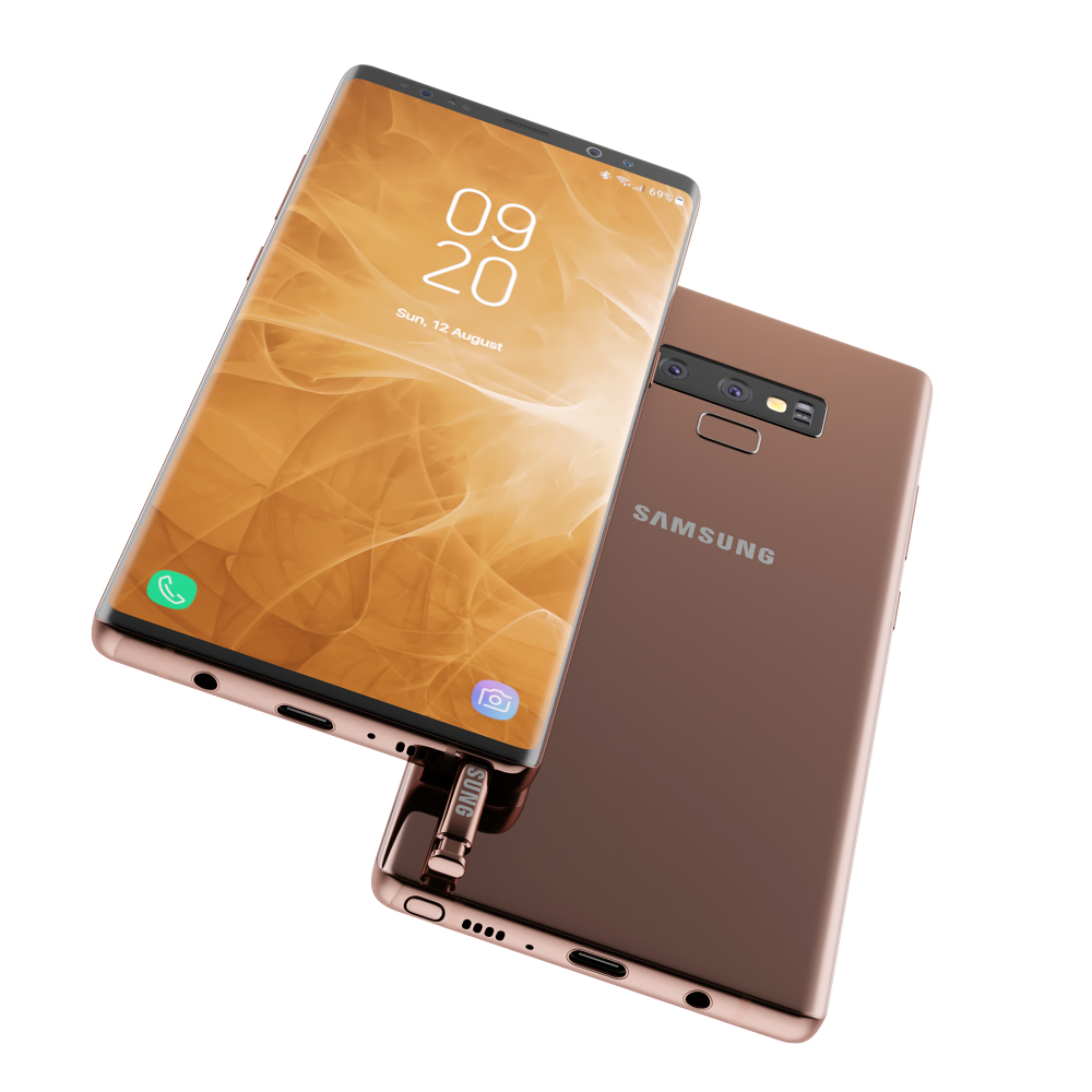 Samsung Galaxy Note 9 All colors by madMIX_X | 3DOcean