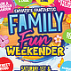 Family Fun Day Flyer Template, Print Templates | GraphicRiver