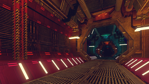 Futuristic Space Base, Motion Graphics | VideoHive