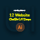 12 Creative Website Chat Bot UI Designs, Web Elements | GraphicRiver