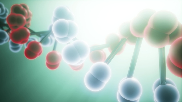 DNA Model Rotate, Motion Graphics | VideoHive