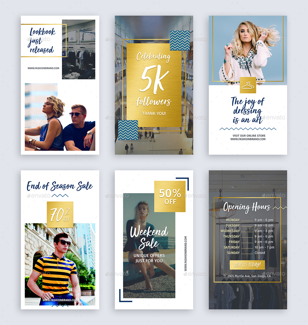 Instagram Stories, Web Elements | GraphicRiver
