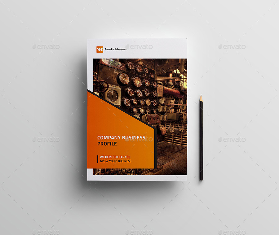 Company Business Profile, Print Templates | GraphicRiver