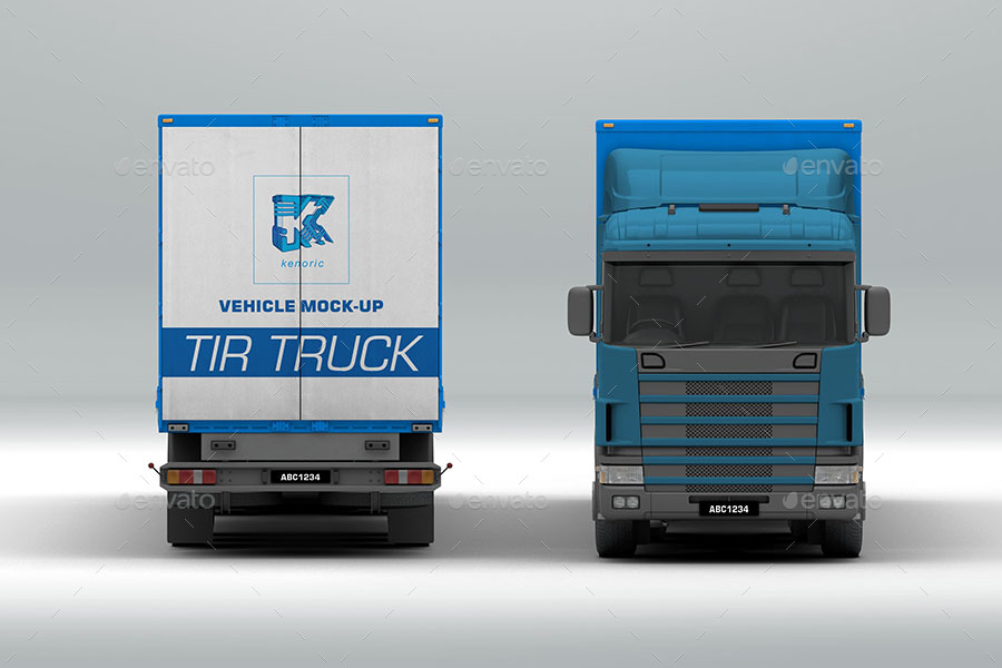 Vehicle Mock-up v4, Graphics | GraphicRiver