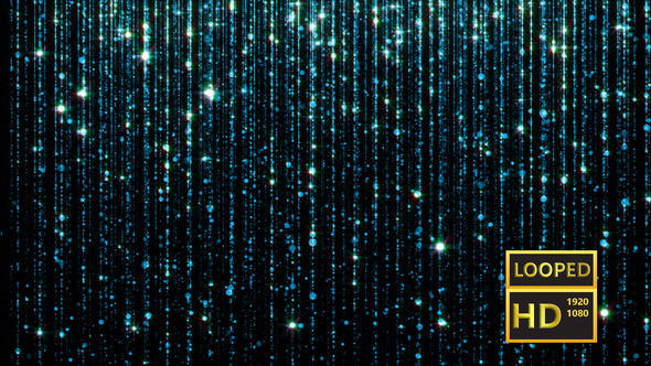 Rain of Falling Bright Particles, Motion Graphics | VideoHive