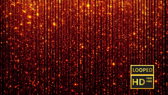 Rain of Falling Bright Particles, Motion Graphics | VideoHive