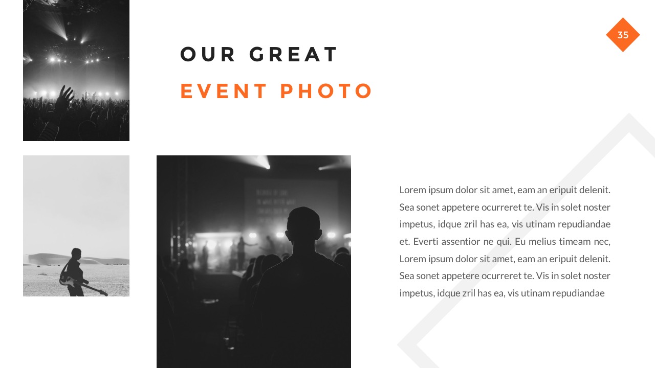 Musica - Music And Band Google Slides Template, Presentation Templates