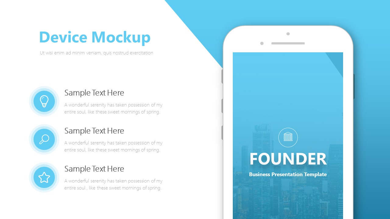 Founder - Business Powerpoint Template, Presentation Templates ...