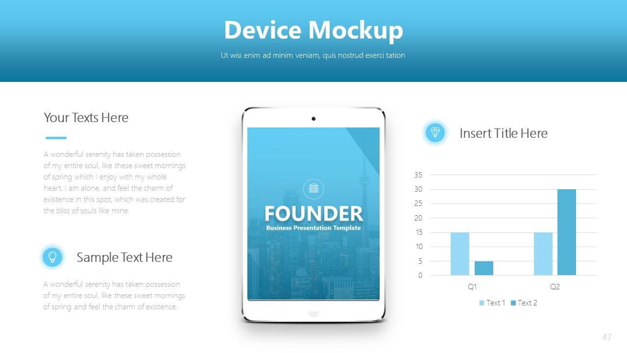 Founder - Business Powerpoint Template, Presentation Templates ...
