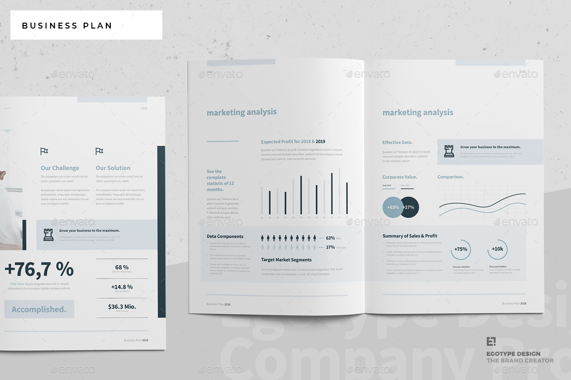 Business Plan, Print Templates | GraphicRiver
