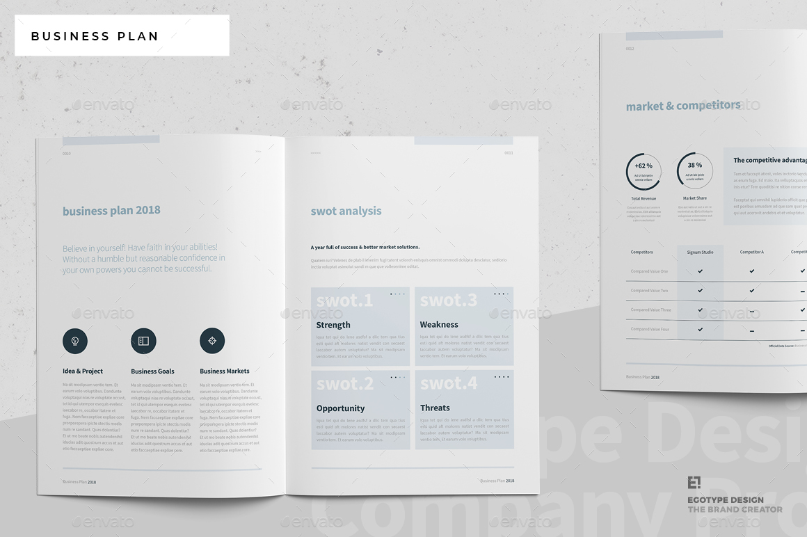 Business Plan, Print Templates | GraphicRiver