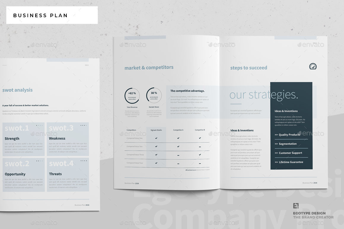 Business Plan, Print Templates | GraphicRiver