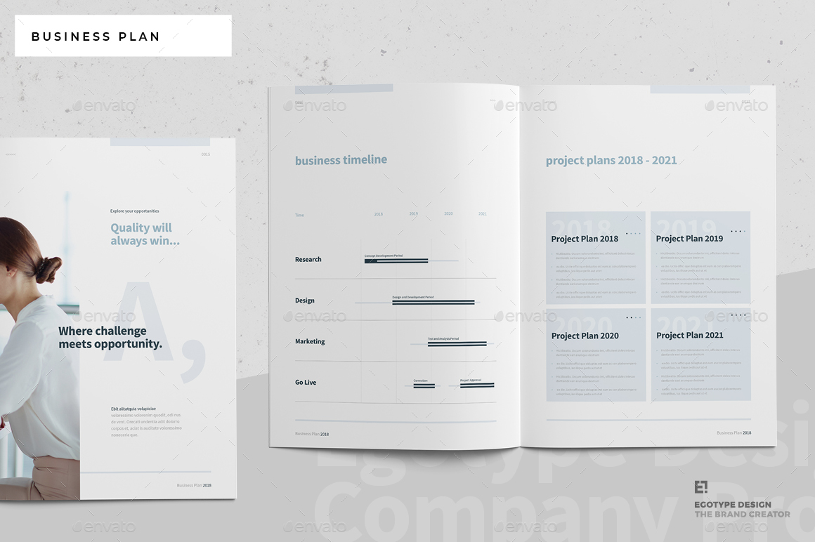 Business Plan, Print Templates | GraphicRiver