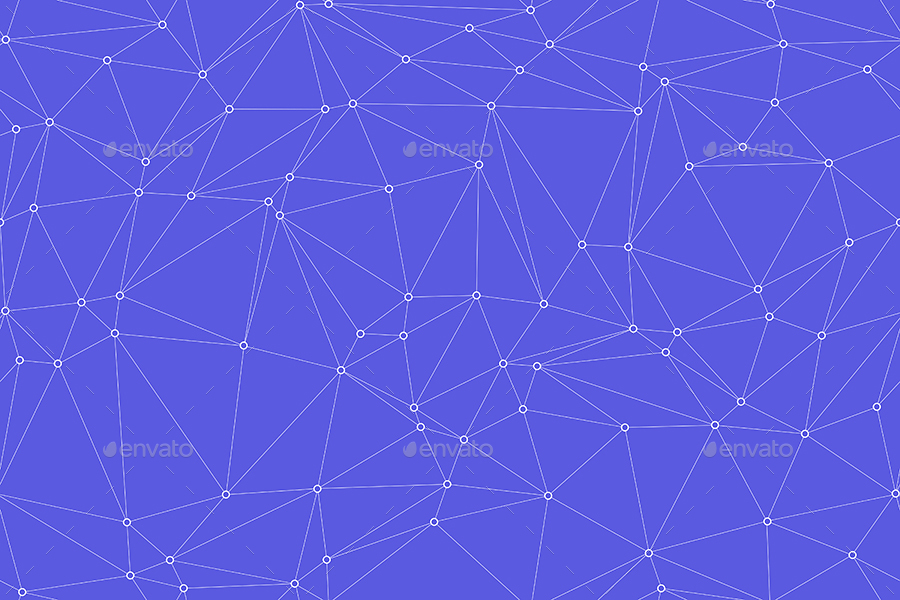 Outline Polygonal Lines with Connected Particles Seamless Patterns ...