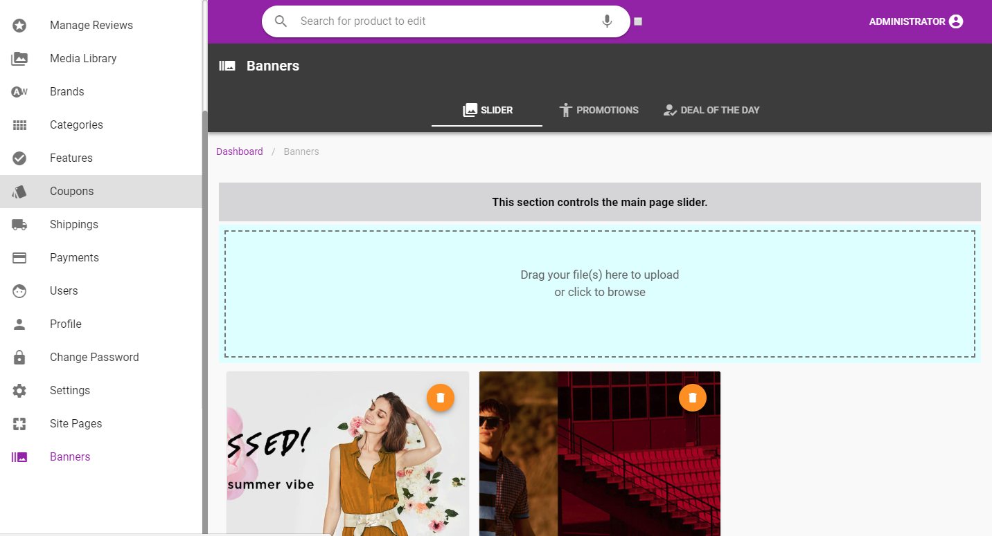 Arialshop - Javascript eCommerce Website With Modern Features by itswadesh