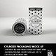 Clear or Opaque Cylinder Packaging Mockup, Graphics | GraphicRiver