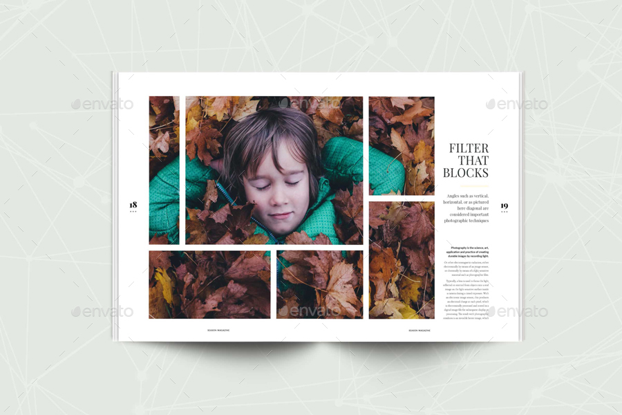 Season Magazine Template, Print Templates | GraphicRiver