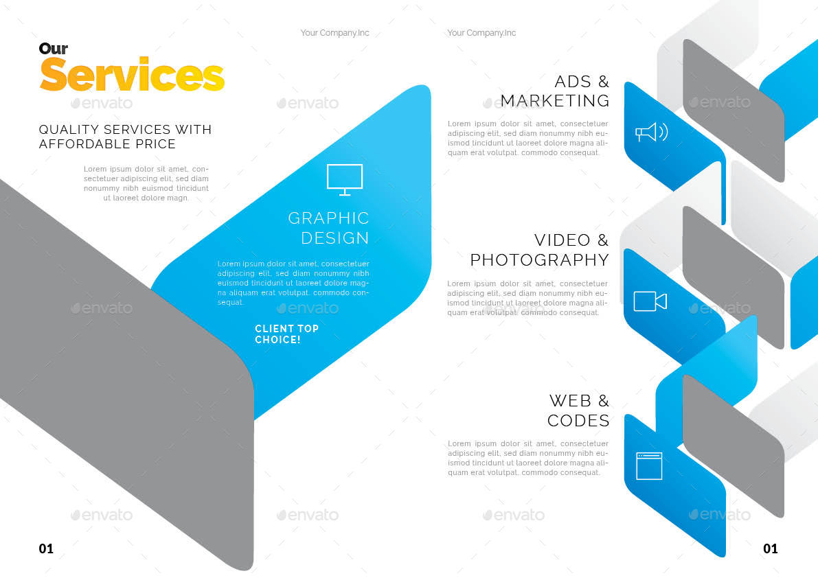 Corporate Bundle 3 In 1, Print Templates | GraphicRiver