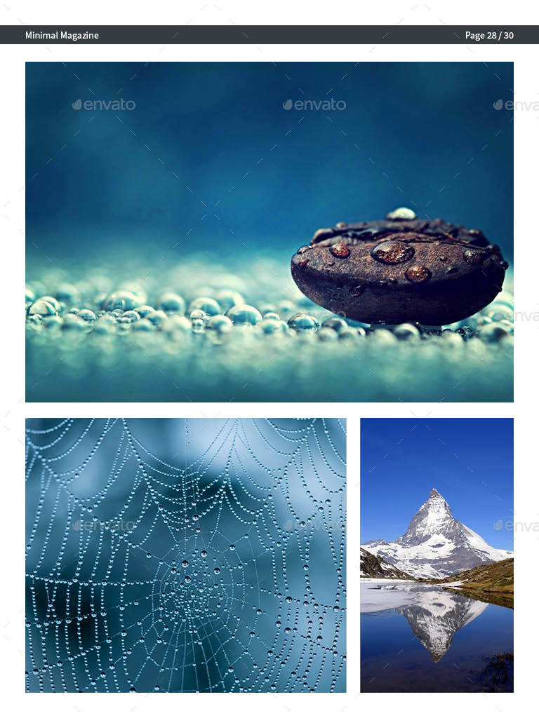 Minimal E Magazine Template, ePublishing | GraphicRiver