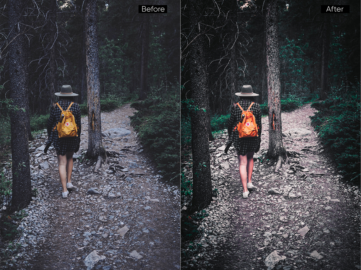 35 Orange Portrait Effect Presets, Add-ons | GraphicRiver