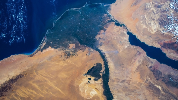 Aerial View From Space, Motion Graphics | VideoHive