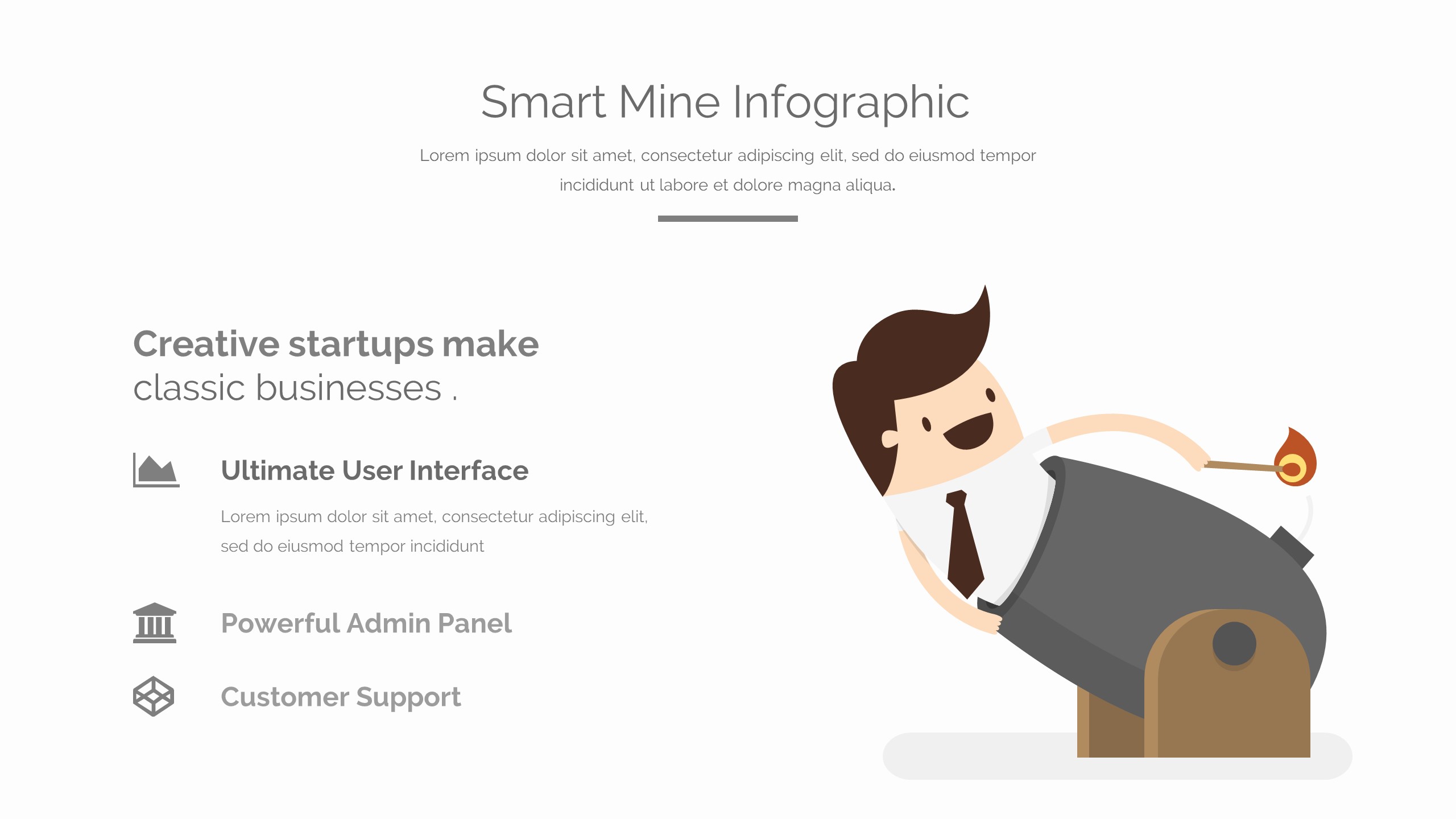 Tribe Minimal Design Powerpoint Template, Presentation Templates ...