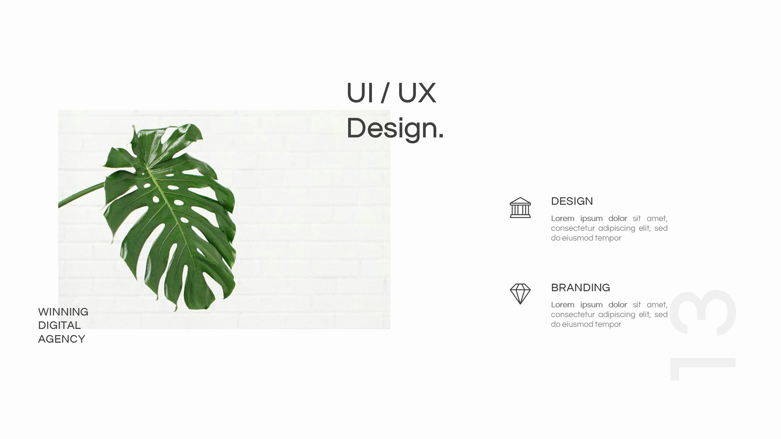 Tribe Minimal Design Powerpoint Template, Presentation Templates ...