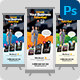 Corporate Roll Up Banner by shamcanggih | GraphicRiver