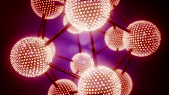 Loop Atom Model, Motion Graphics | VideoHive