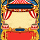 Circus Editable Frame Vector, Vectors | GraphicRiver