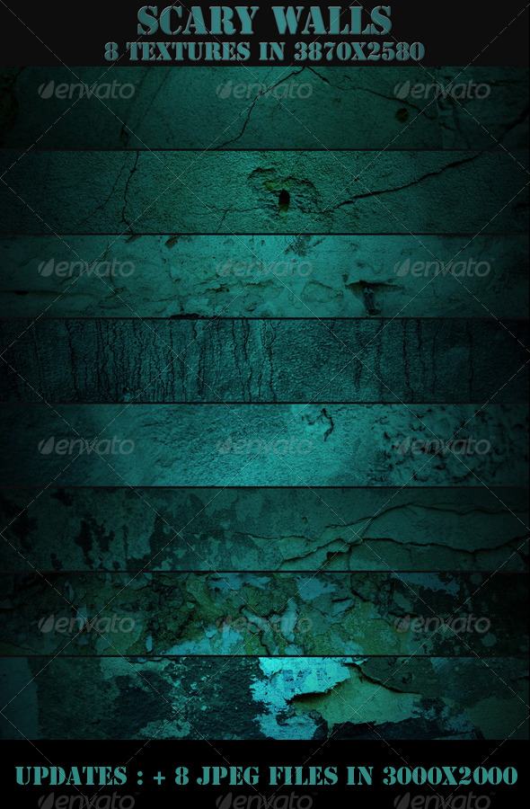 Scary Walls by djjeep | GraphicRiver