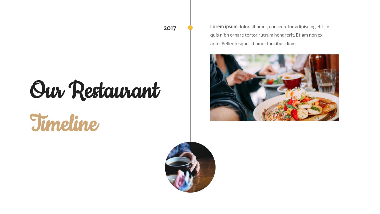 Foody - Food And Restaurant PowerPoint Template, Presentation Templates