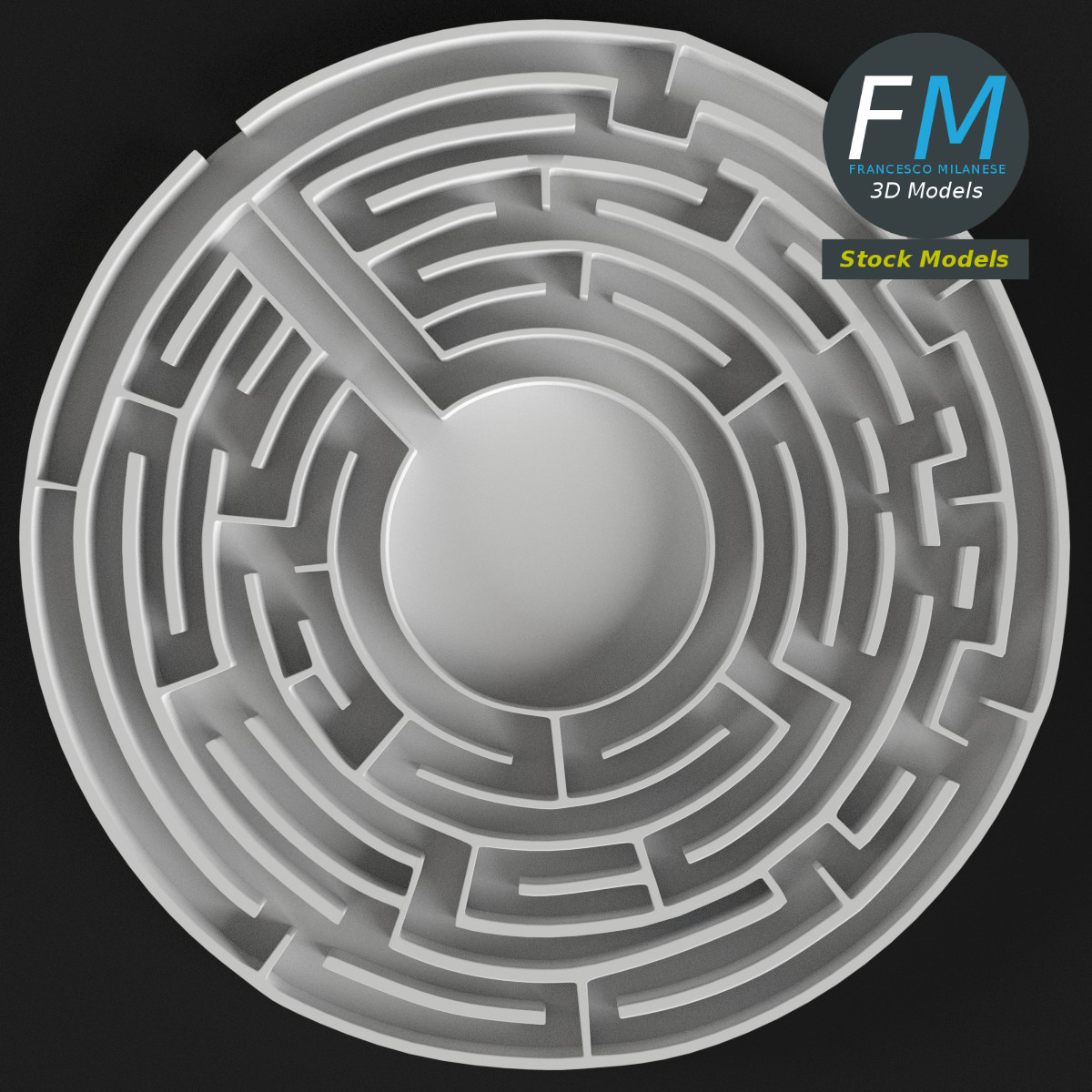 Circular Labyrinth by FrancescoMilanese85 | 3DOcean