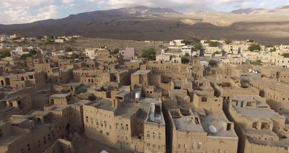 Mystical Landscape of Traditional Middle East Village., Stock Footage