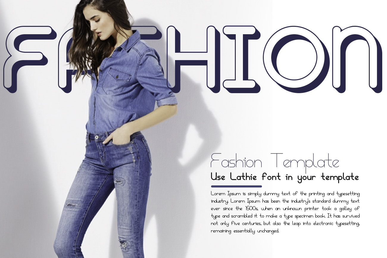 Lathie Font, Fonts | GraphicRiver