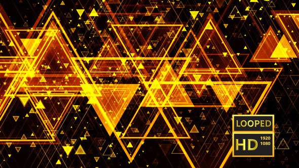 Pulsating Colored Geometric Shapes, Motion Graphics | VideoHive