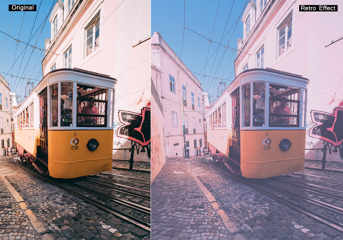 Retro Vintage Effect Pro Action, Add-ons | GraphicRiver