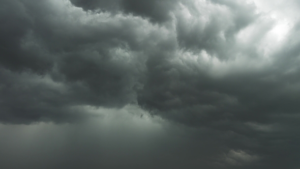 Dark Storm Clouds Are Moving Fast, Stock Footage | VideoHive