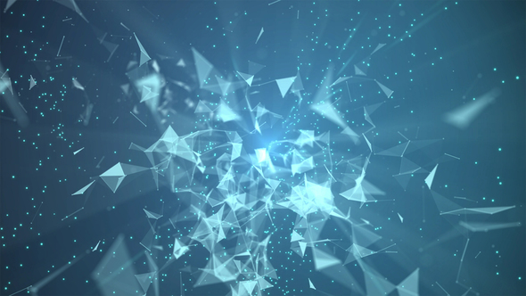 Plexus Light Rays 4K, Motion Graphics | VideoHive