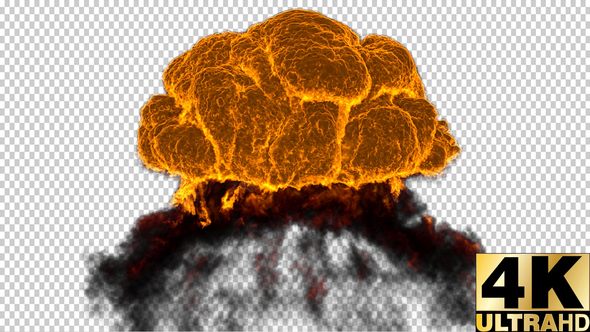 Fire Explosion Type1 (4K), Motion Graphics | VideoHive