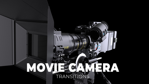 Movie Camera Transitions, Motion Graphics | VideoHive