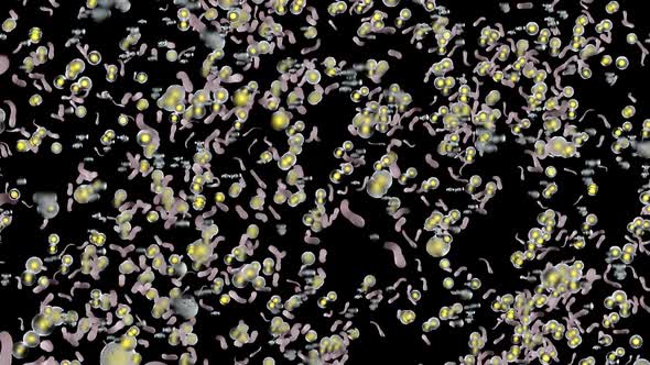 elementary life forms . observation of an unknown life form background ...