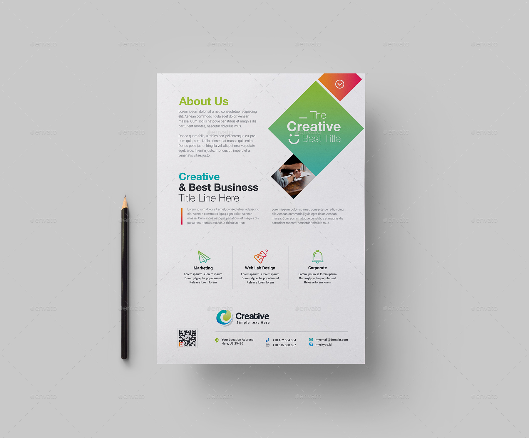 Both Side Flyer, Print Templates | GraphicRiver