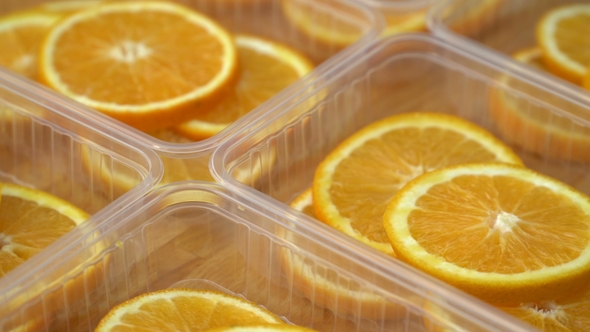 Rotate Fresh Citrus Oranges Fruits - Seamless Loop, Stock Footage ...
