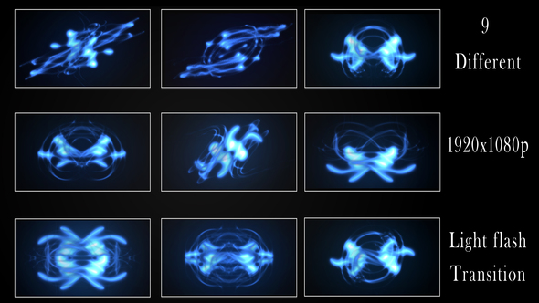 Light Flash Transition Pack, Motion Graphics | VideoHive