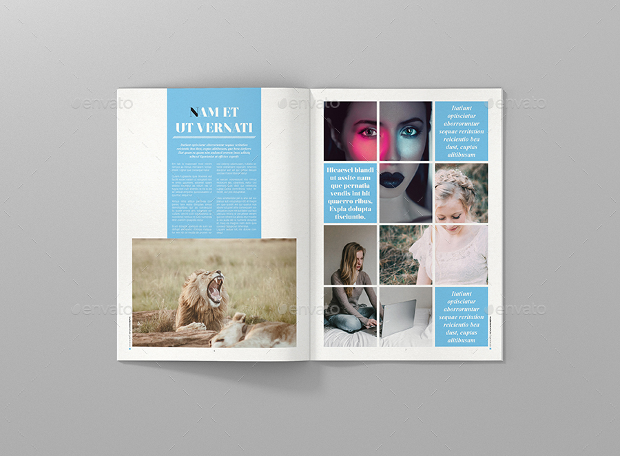 Magazine Template 20 Pages, Print Templates | GraphicRiver