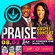 Praise Gospel Concert Flyer Template, Print Templates | GraphicRiver