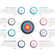 Circle Diagram with Target, Infographics | GraphicRiver