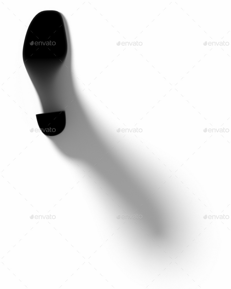 3D Shadow - Shoes 02 by Tyrian_Purple | 3DOcean