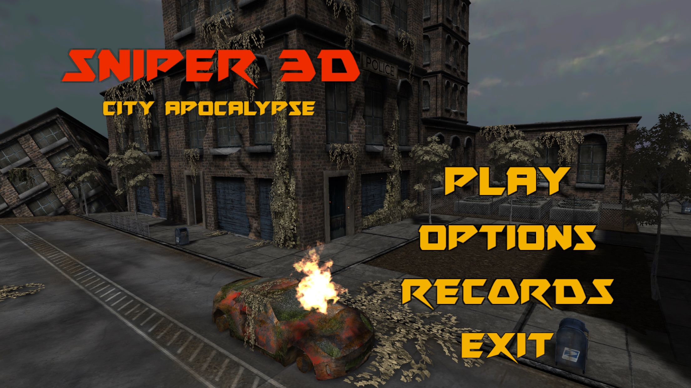 Sniper 3D: City Apocalypse (Unity3D game + Admob Ads) by electricpunch1